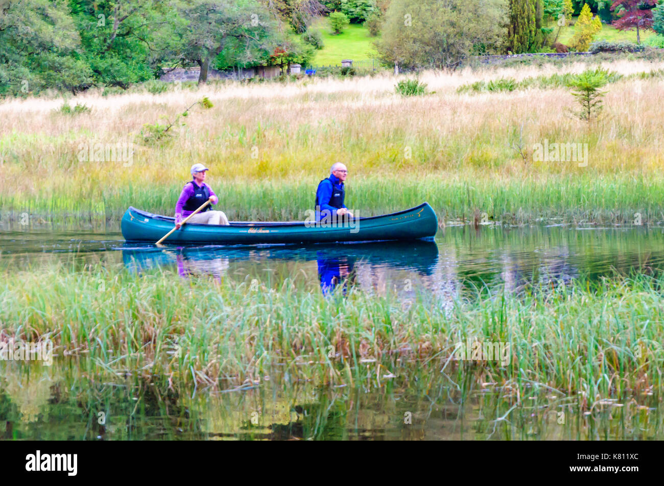 Paddling loch ard hi-res stock photography and images - Alamy