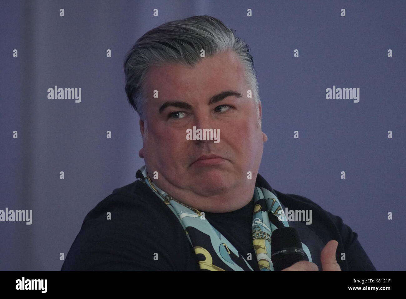 London, UK. 17th Sep, 2017. Bernard Connolly Let's Talk Fashion ...