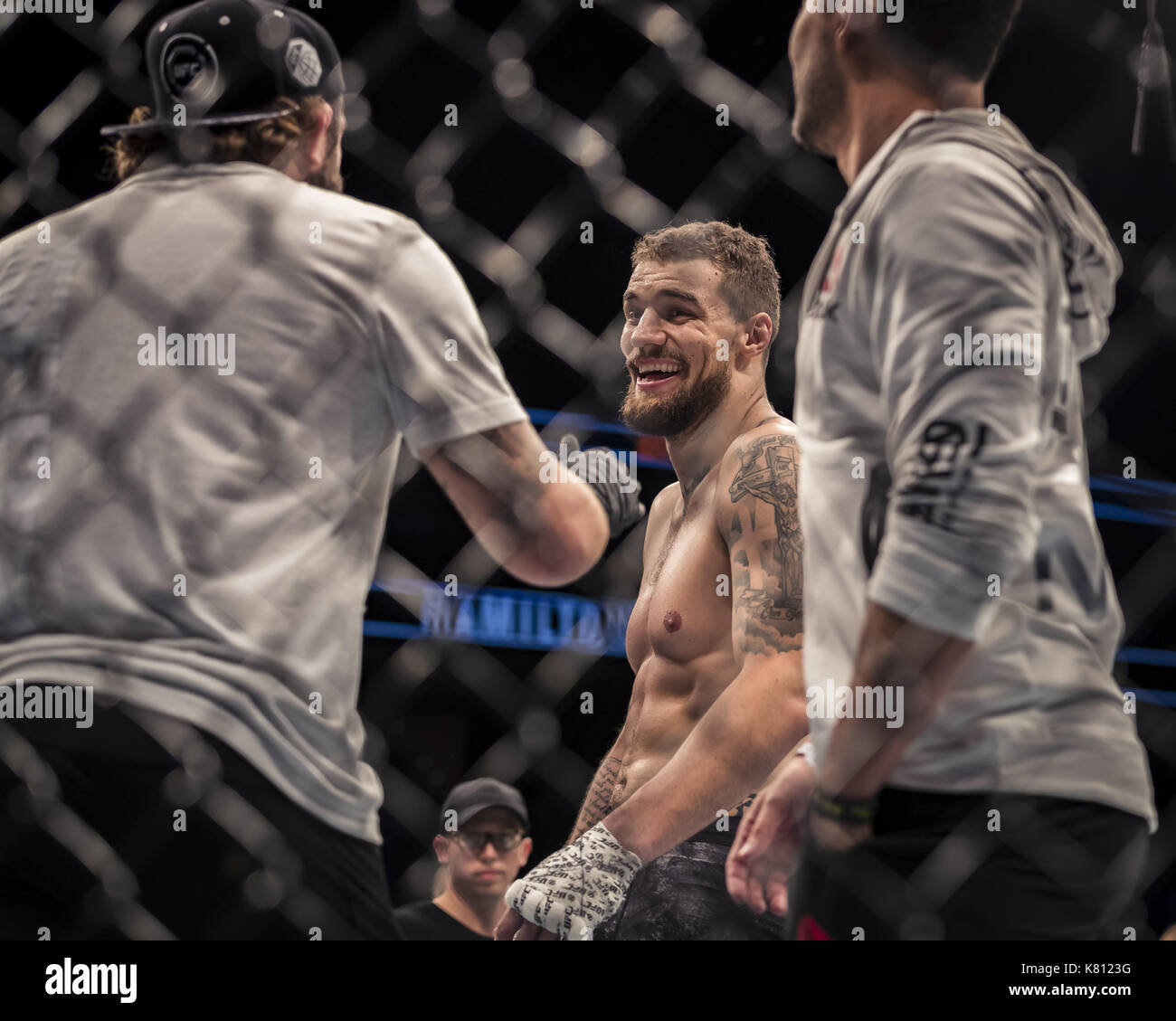 After defeating anthony hamilton hi-res stock photography and images ...