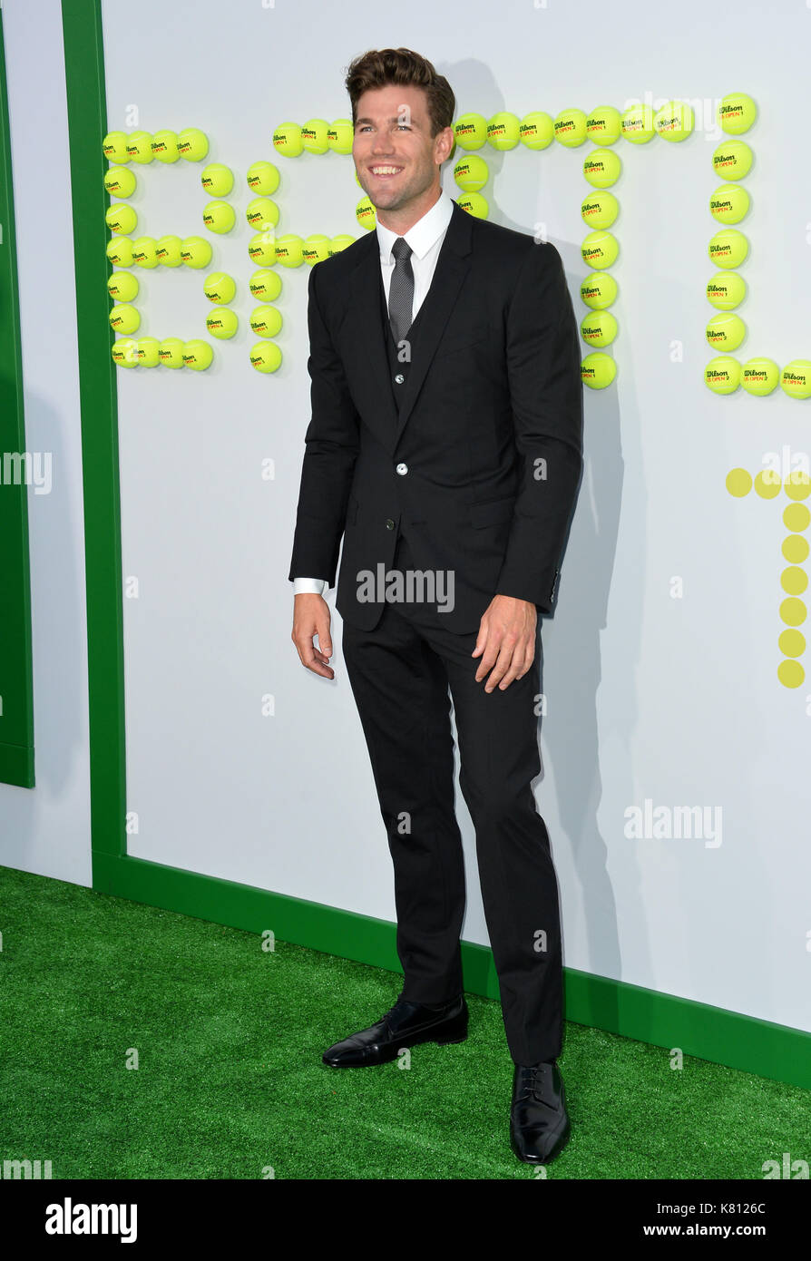 Los Angeles, USA. 16th Sep, 2017. Austin Stowell at the premiere for ...