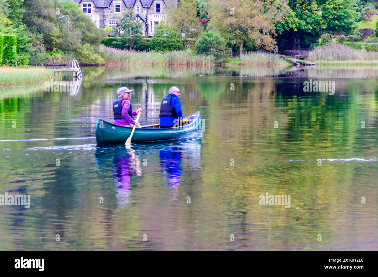 Paddling loch ard hi-res stock photography and images - Alamy