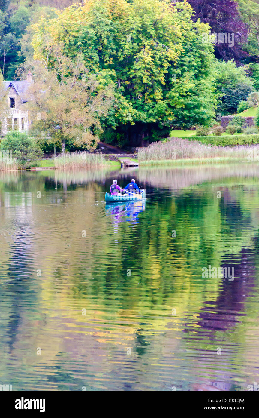 Loch ard canoe hi-res stock photography and images - Alamy