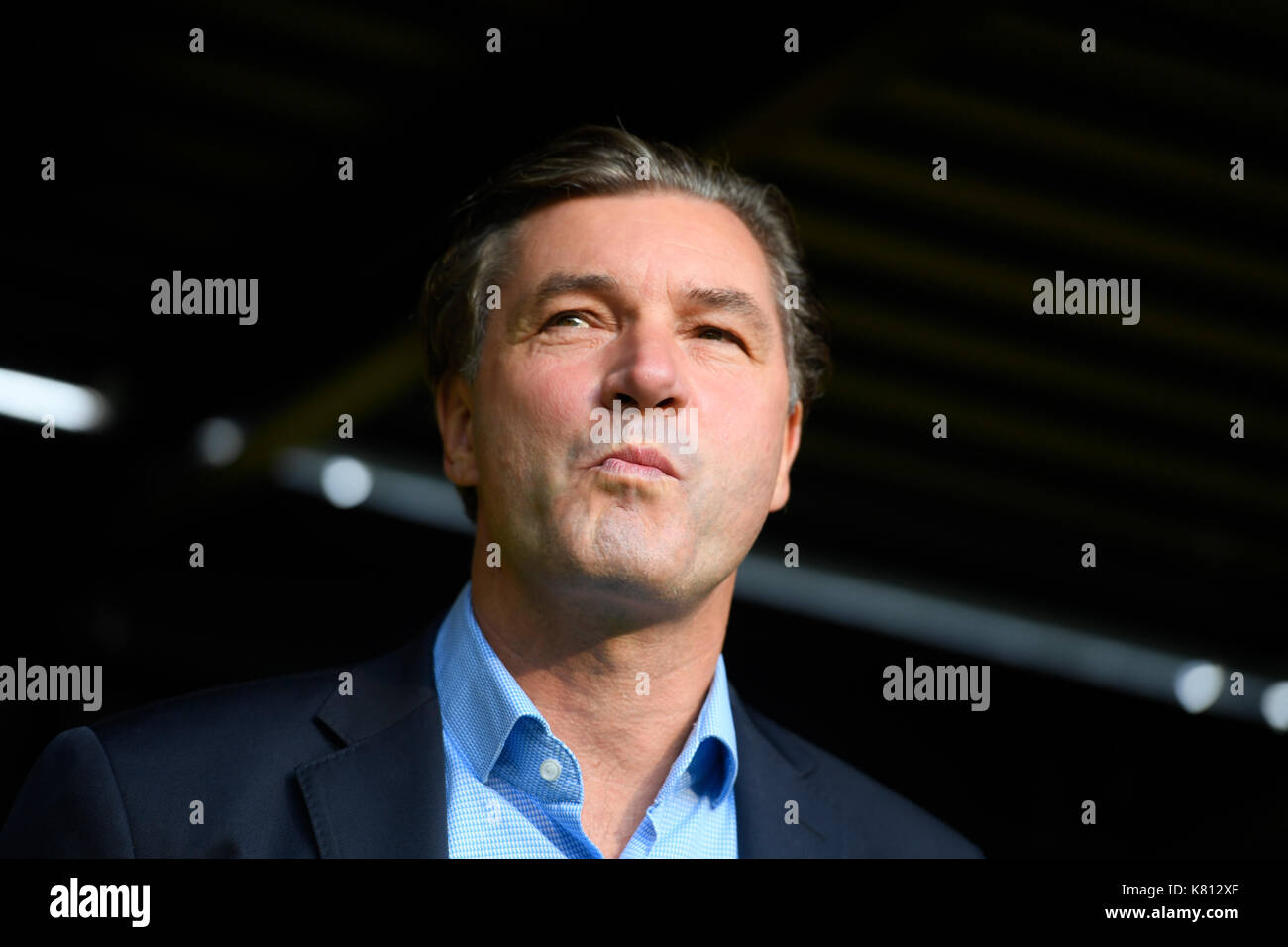 Sportdirektor michael zorc borussia dortmund hi-res stock photography ...