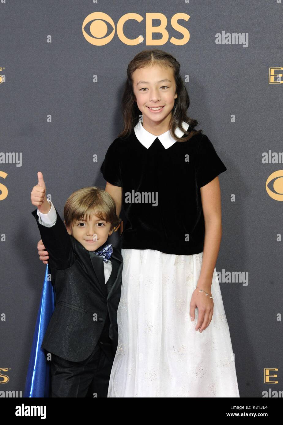 Los Angeles, California, USA. 17th Sep, 2017. Aubrey Anderson-Emmons ...