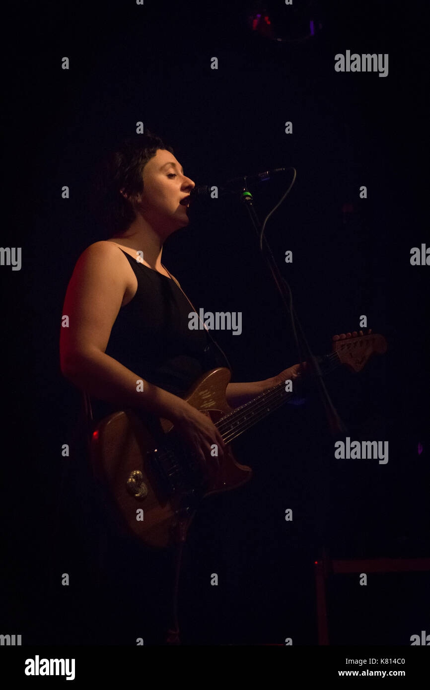 Milan, Italy. 17th Sep, 2017. American Indie rock singer Allison ...