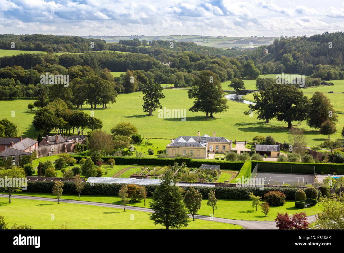 Castle hill devon hi-res stock photography and images - Alamy