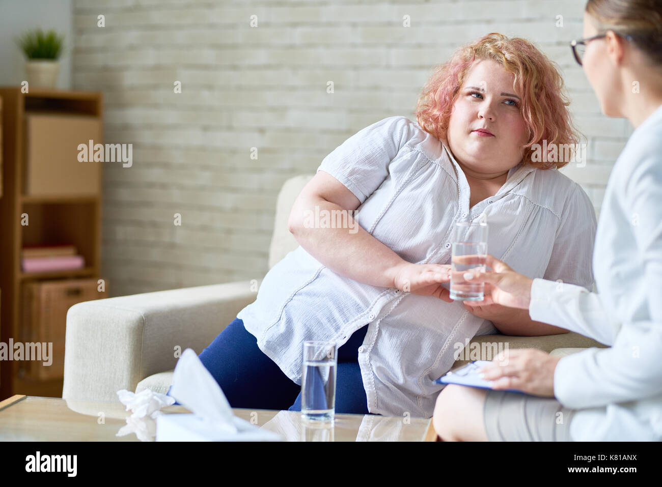 Fat patient doctor office hi-res stock photography and images - Alamy