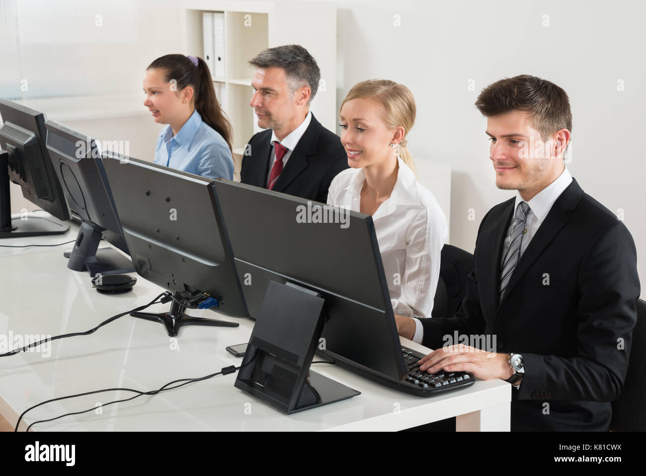 Typing desktop hi-res stock photography and images - Alamy