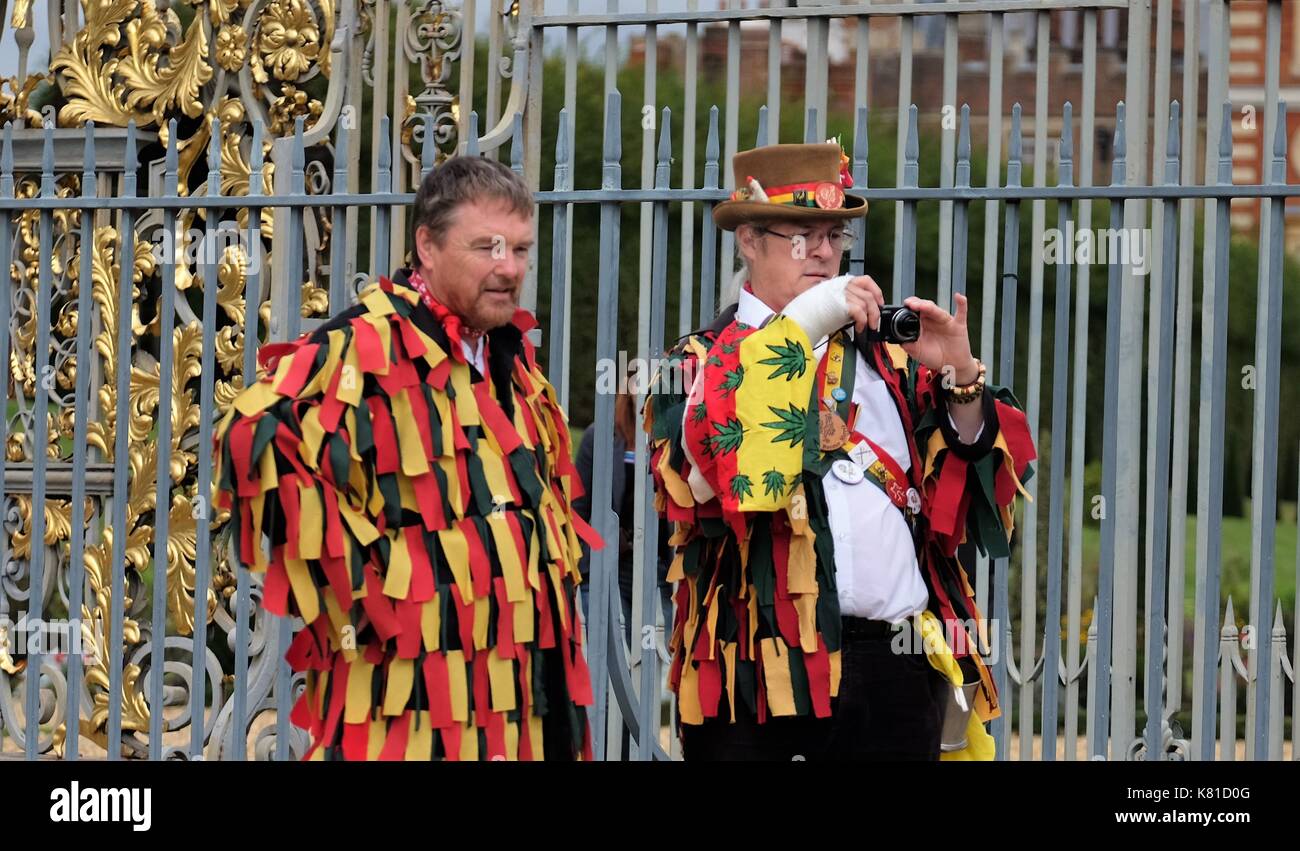 morris dancer and instrument Stock Photo - Alamy