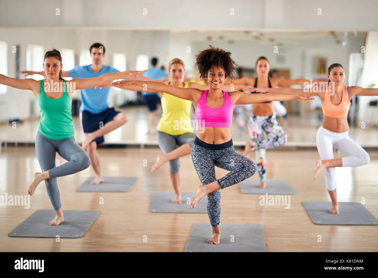 Balance exercises hi-res stock photography and images - Alamy