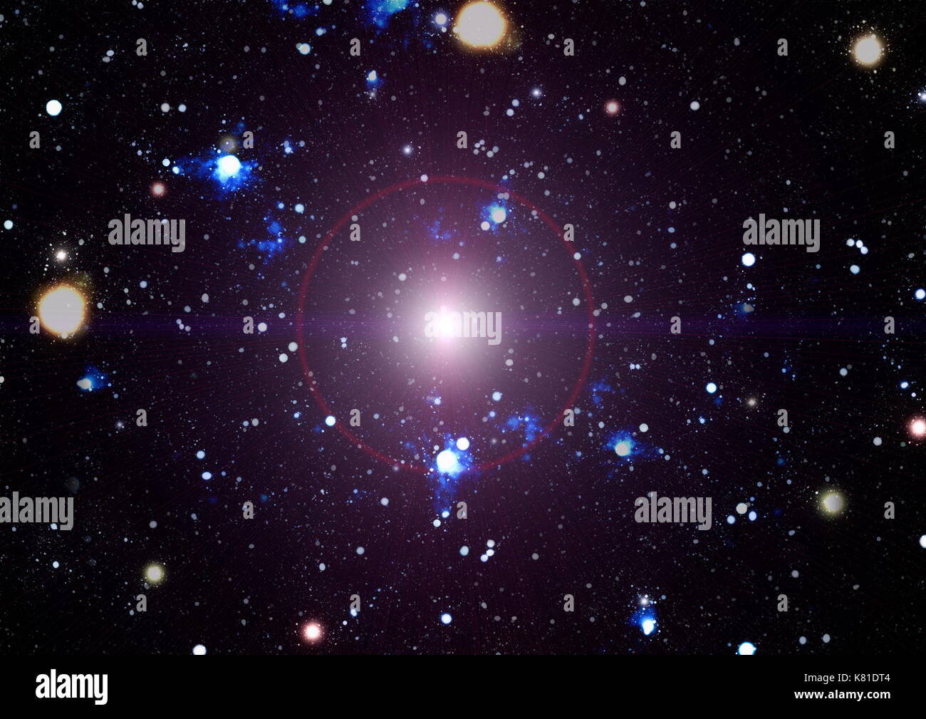 Starry outer space background texture Stock Photo - Alamy