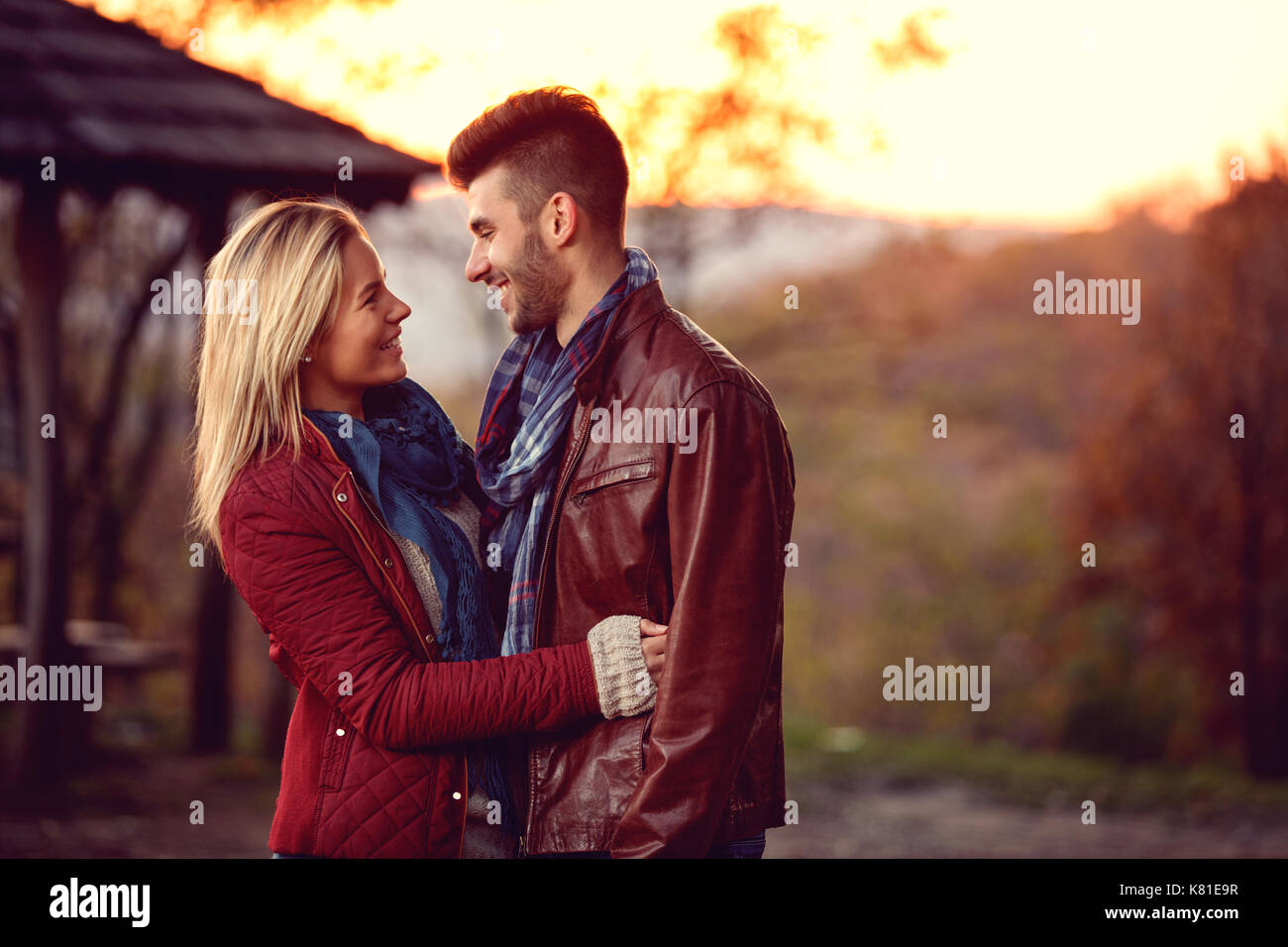 Happy moment couple hi-res stock photography and images - Alamy