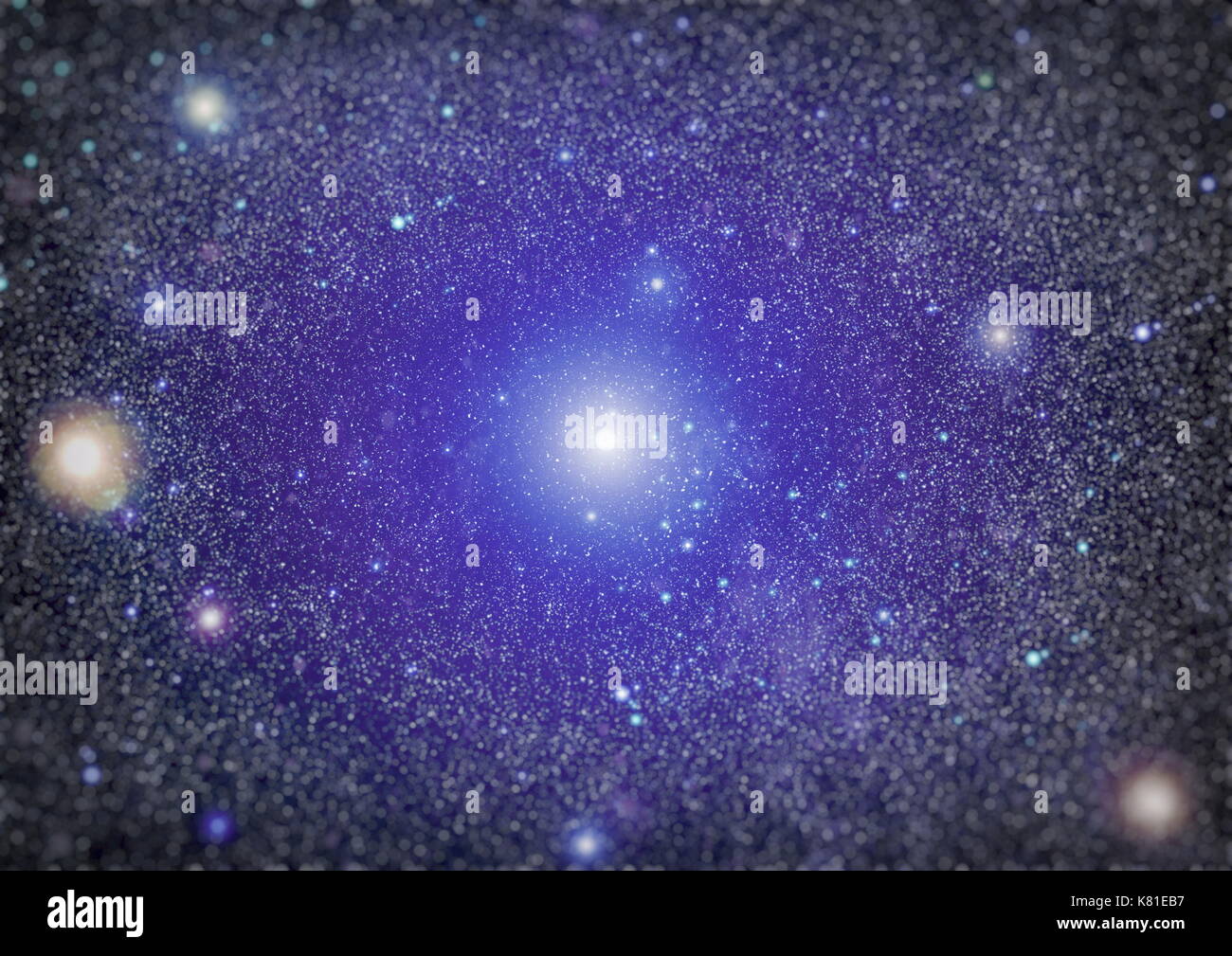 Starry outer space background texture Stock Photo - Alamy