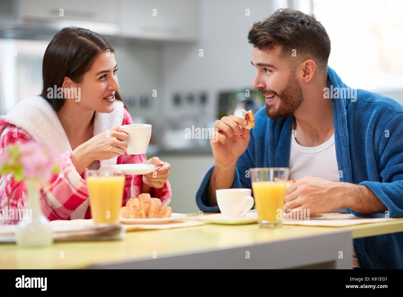 Female sleep kitchen hi-res stock photography and images - Alamy