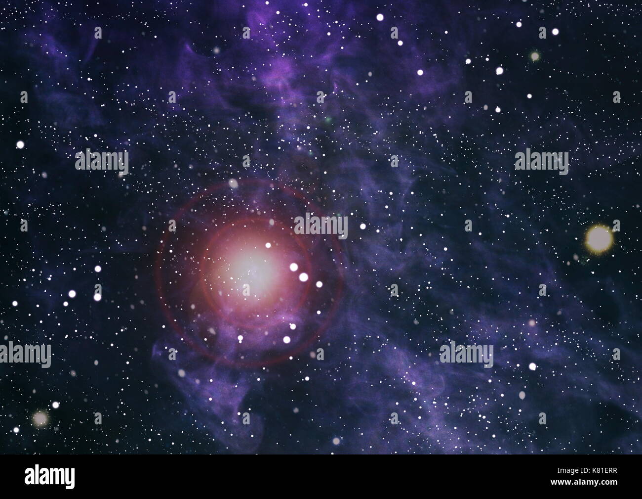 Starry outer space background texture Stock Photo - Alamy