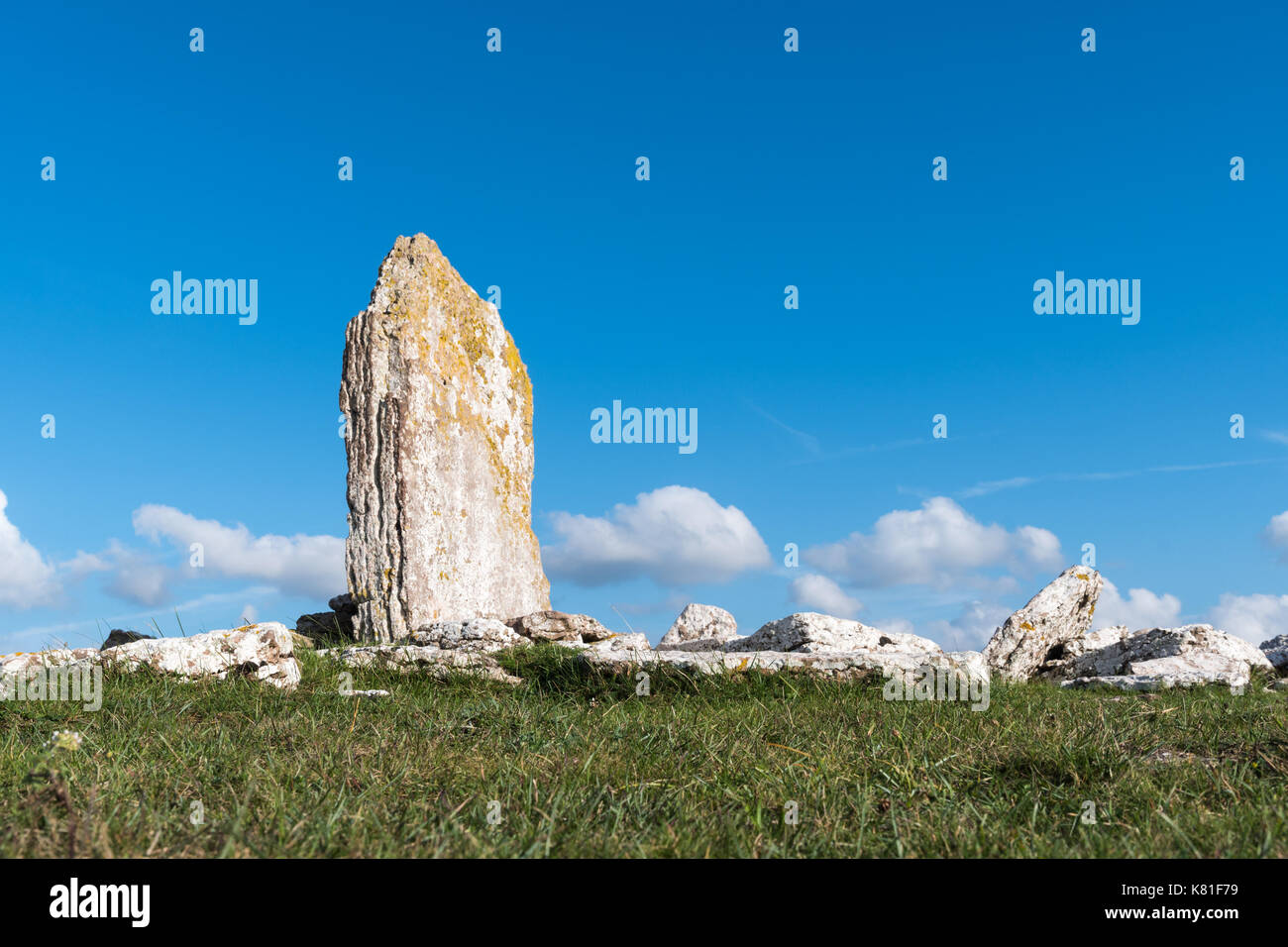 Stones standing on a hill hi-res stock photography and images - Alamy