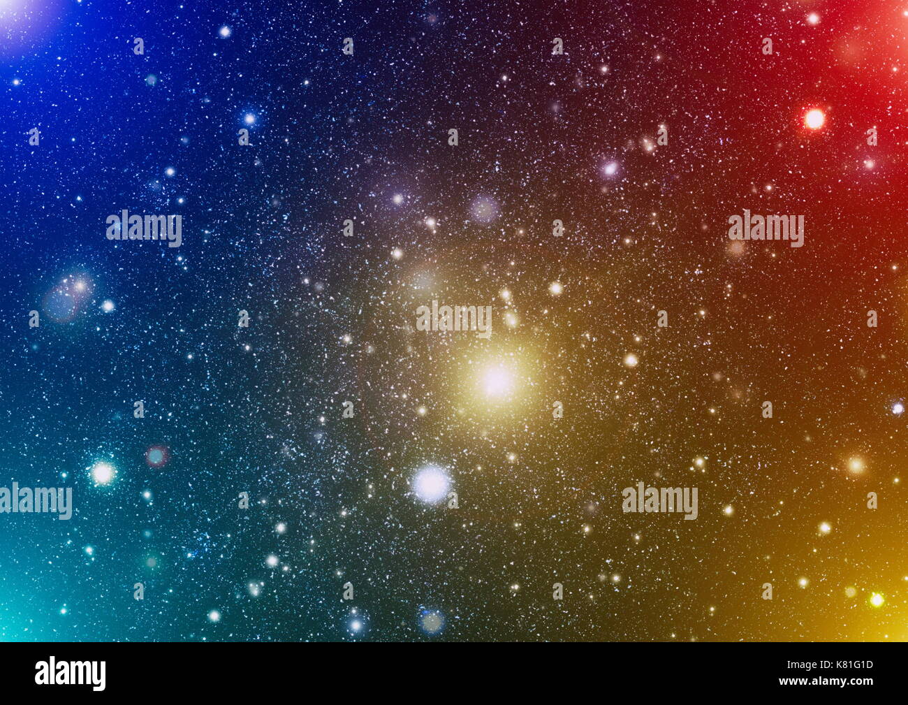 Deep space. High definition star field background . Starry outer space ...