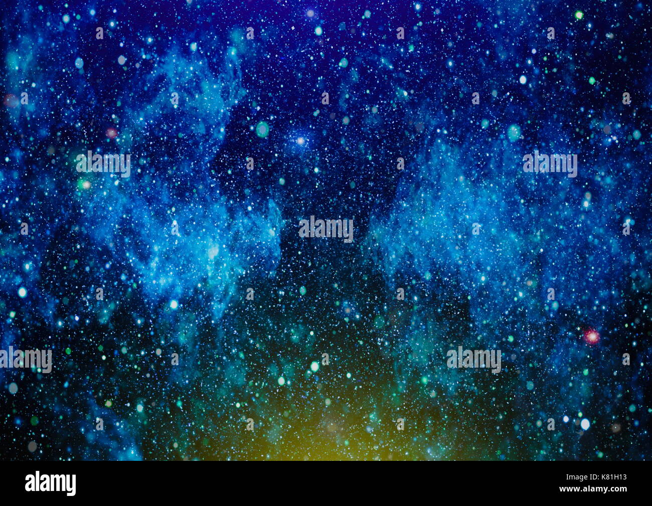 Deep space. High definition star field background . Starry outer space ...