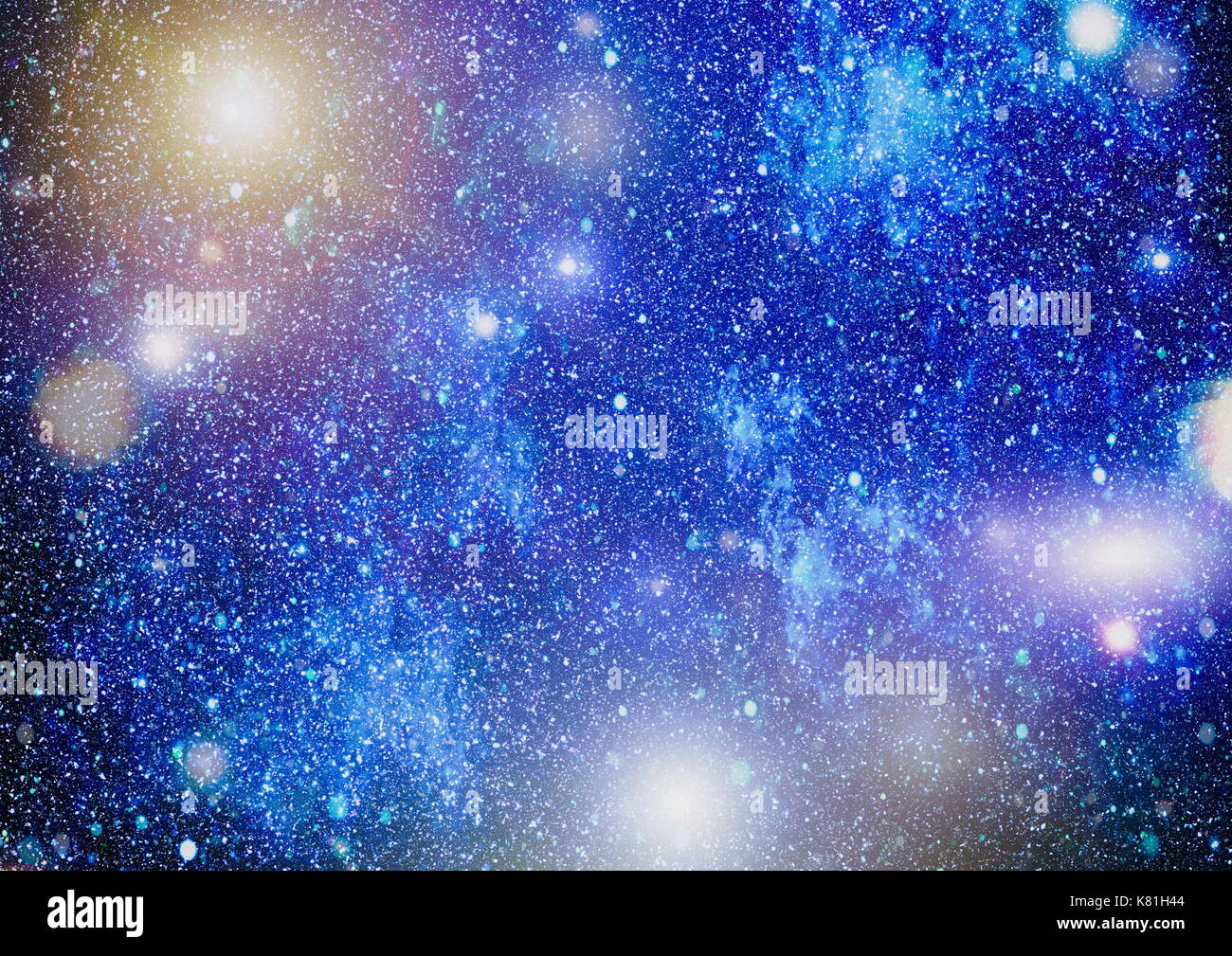 Deep space. High definition star field background . Starry outer space ...