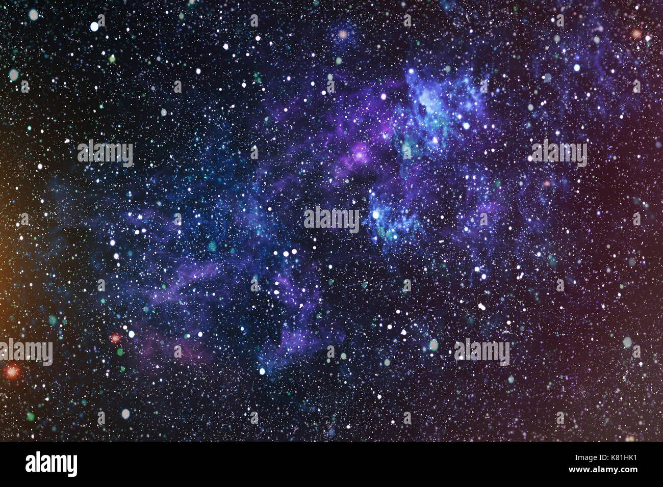 Deep space. High definition star field background . Starry outer space ...