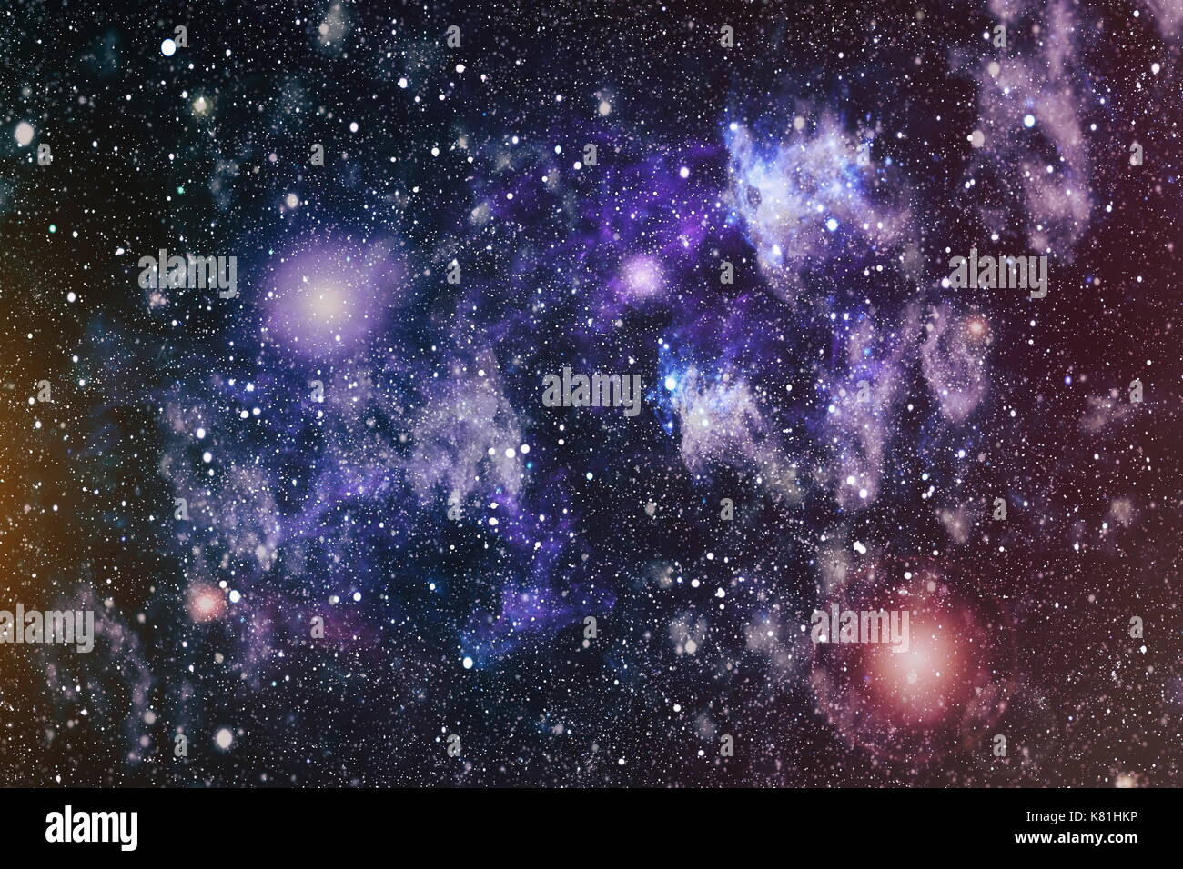 Deep space. High definition star field background . Starry outer space ...