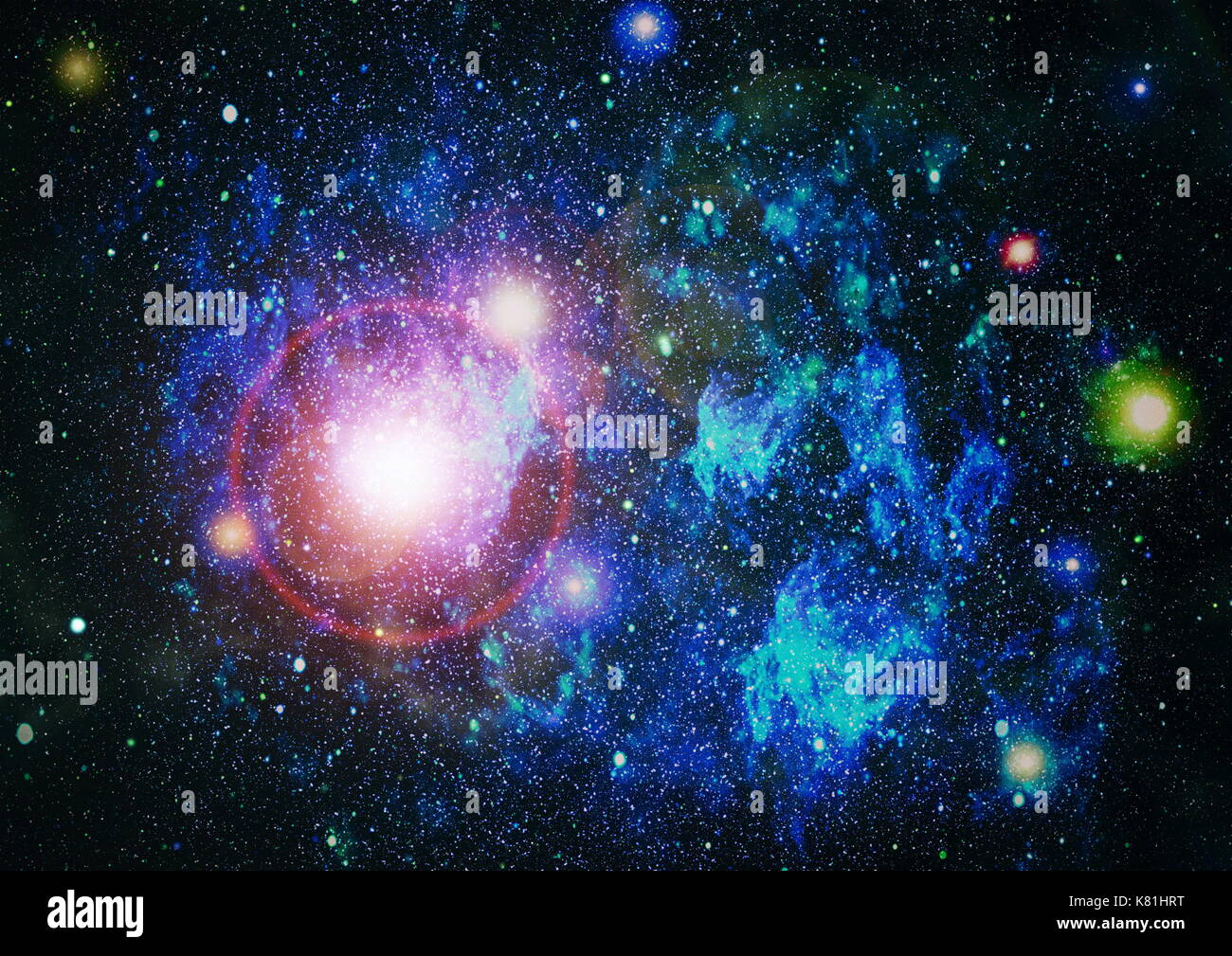 Deep space. High definition star field background . Starry outer space ...