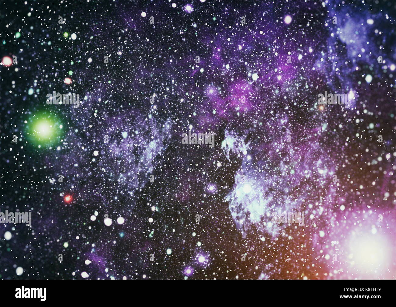 Deep space. High definition star field background . Starry outer space ...