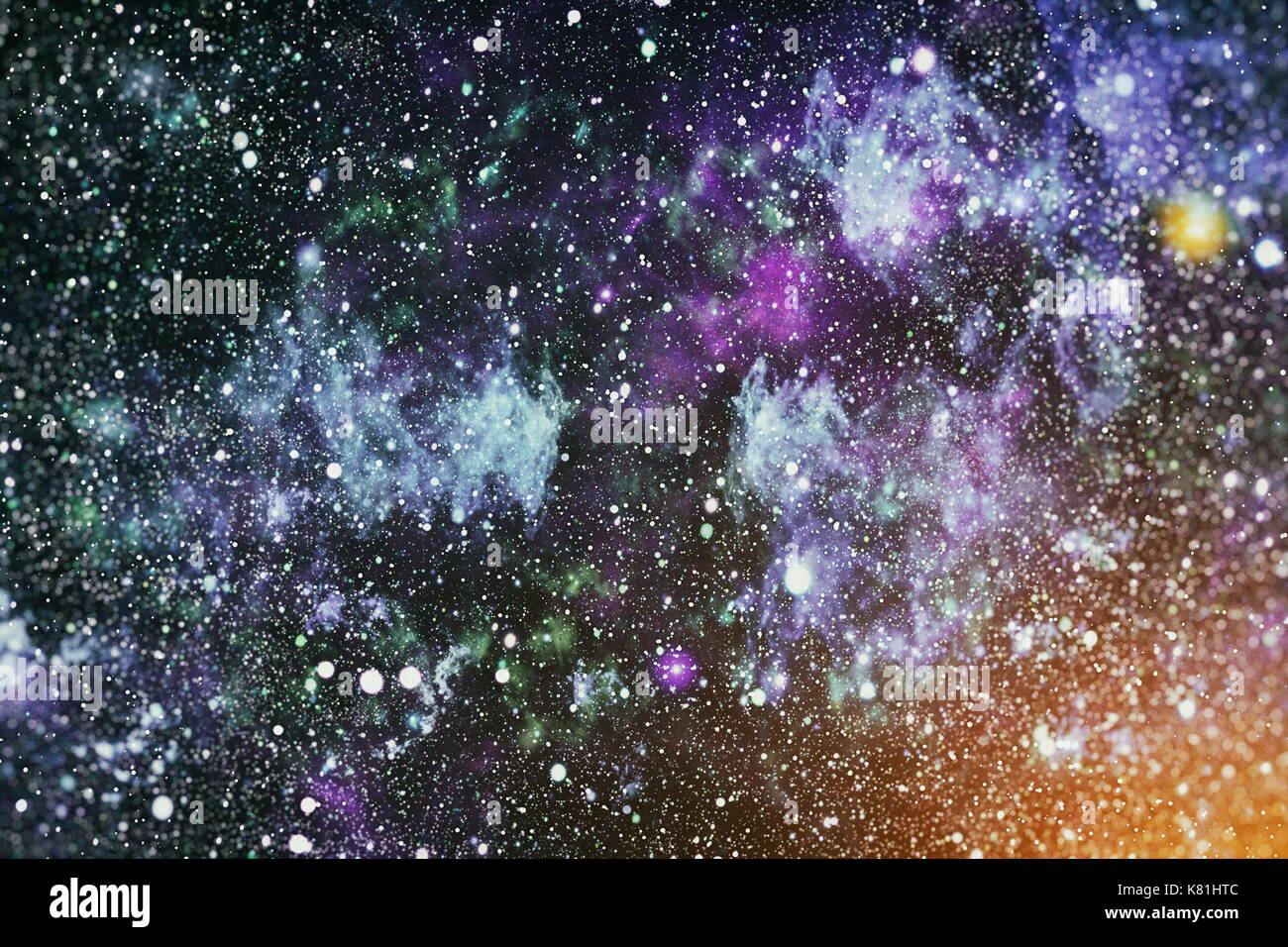 Deep space. High definition star field background . Starry outer space ...