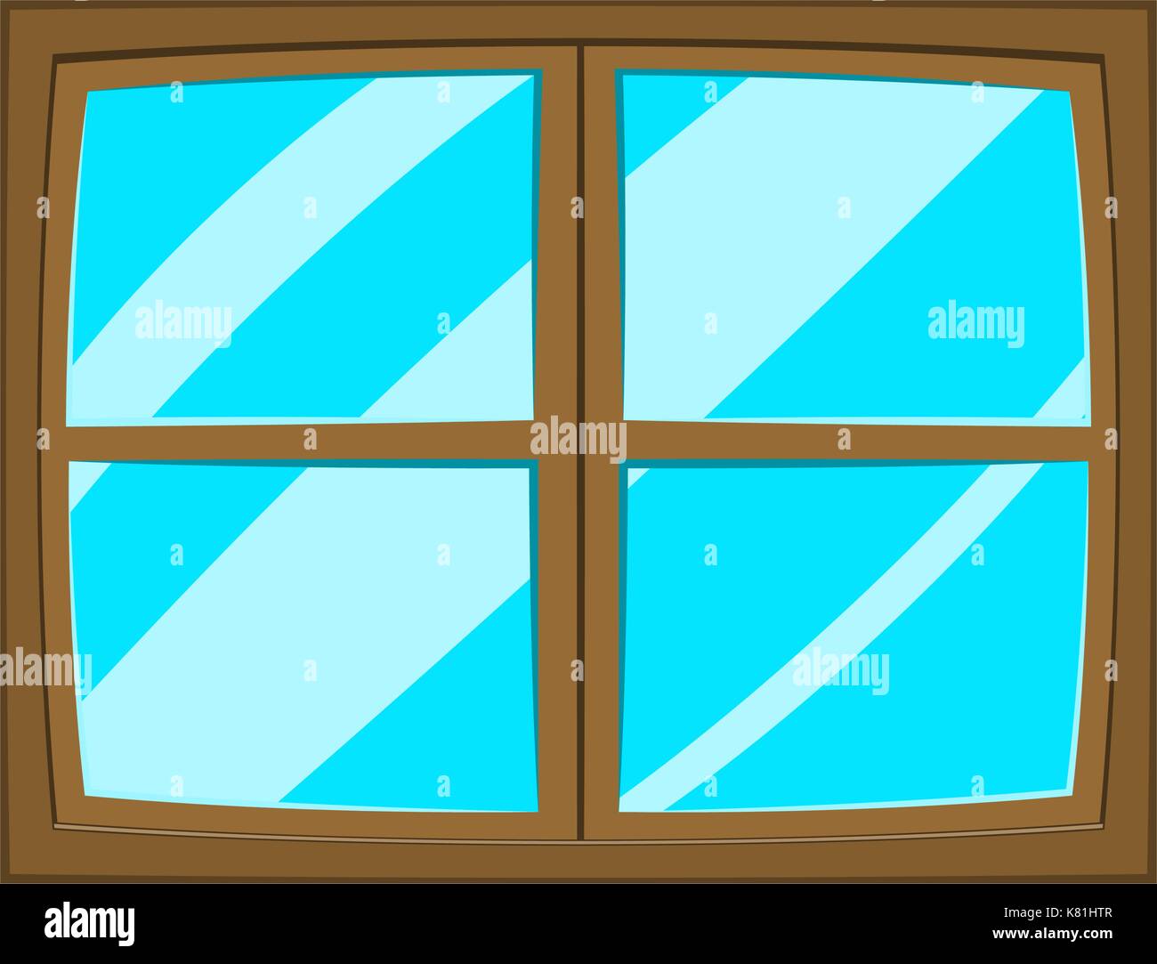 Window cartoon vector symbol icon design. Beautiful illustration ...