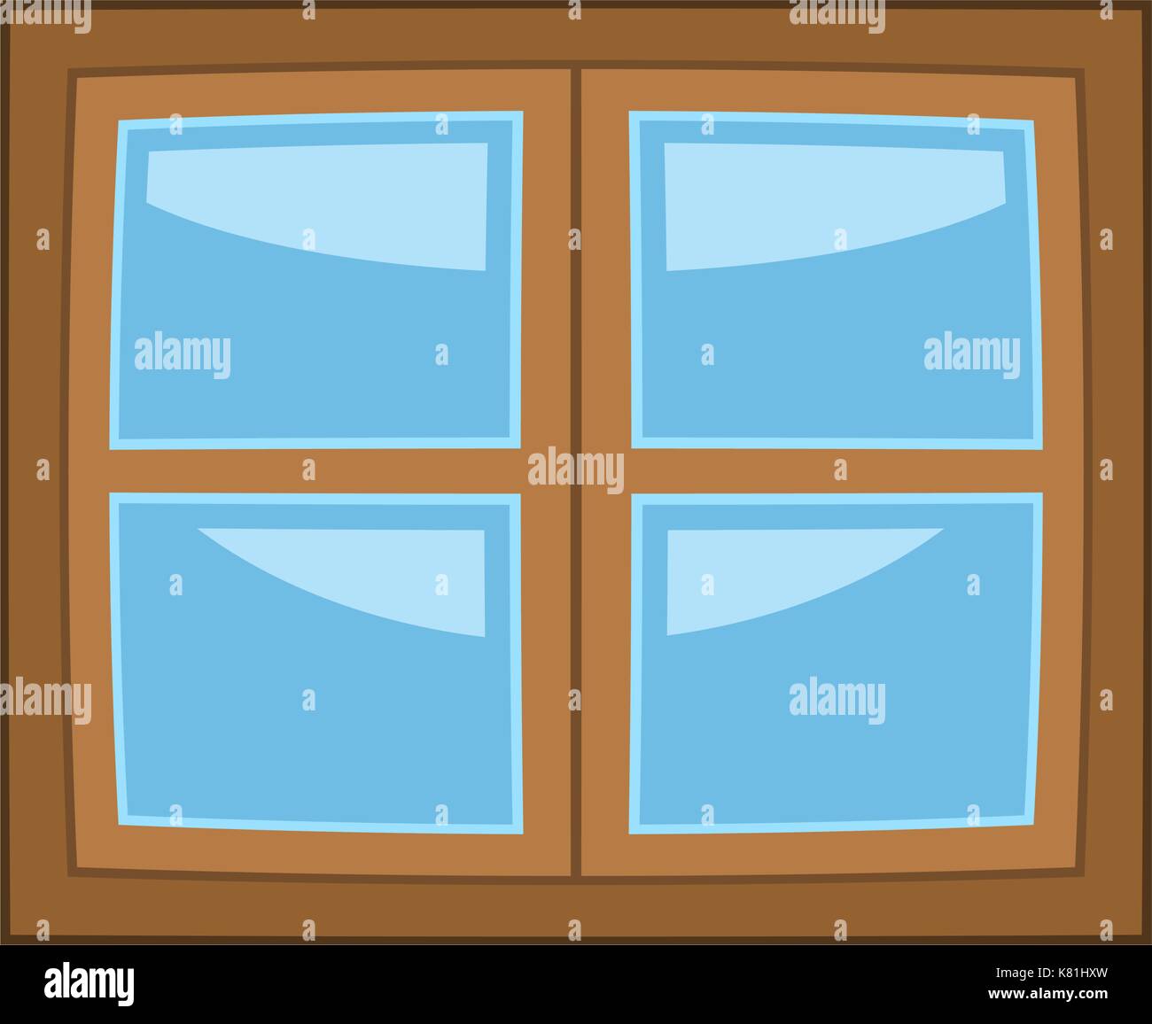 Window cartoon vector symbol icon design. Beautiful illustration ...