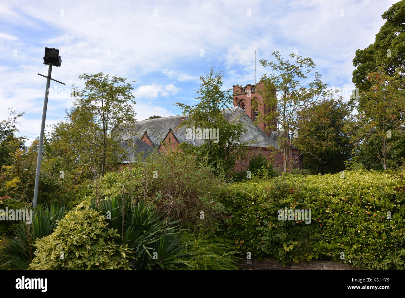 St, George's R.C church in Maghull Stock Photo - Alamy