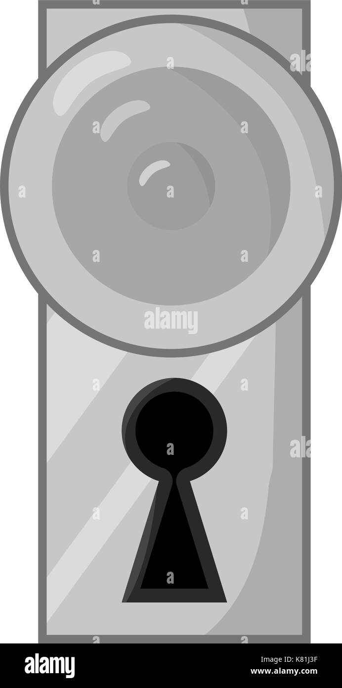 dooe knob, handle vector symbol icon design. Beautiful illustration ...