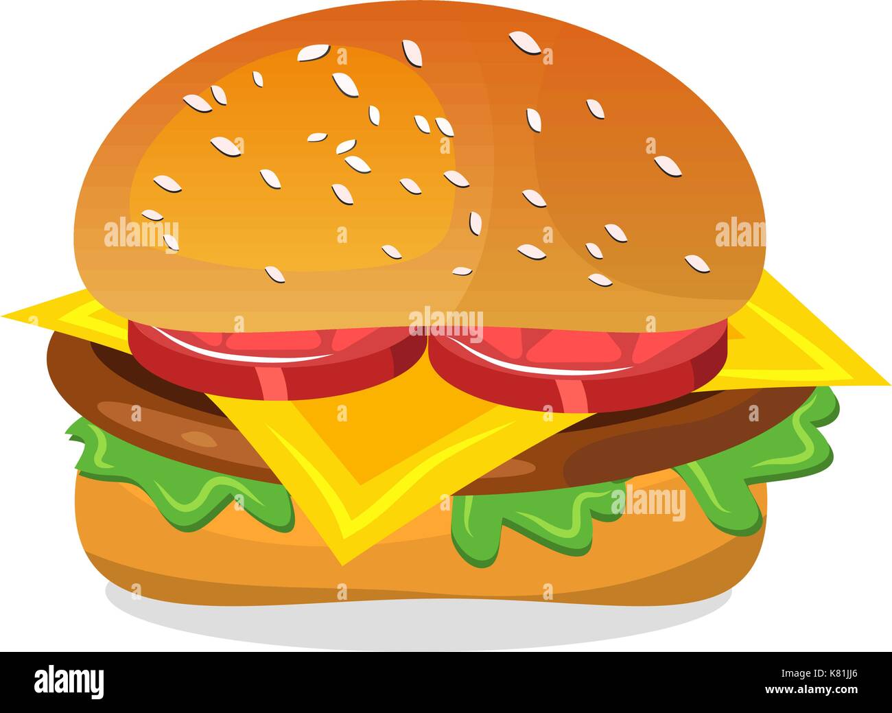 hamburger vector symbol icon design. Beautiful illustration isolated on ...
