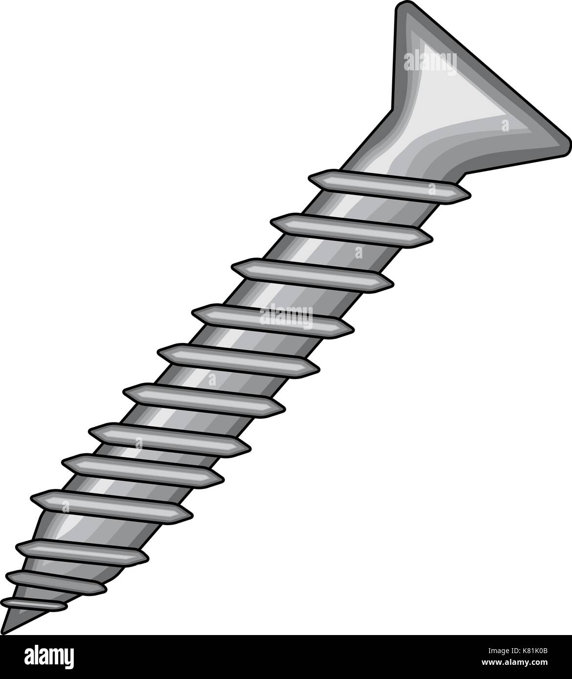 screw vector symbol icon design. Beautiful illustration isolated on ...