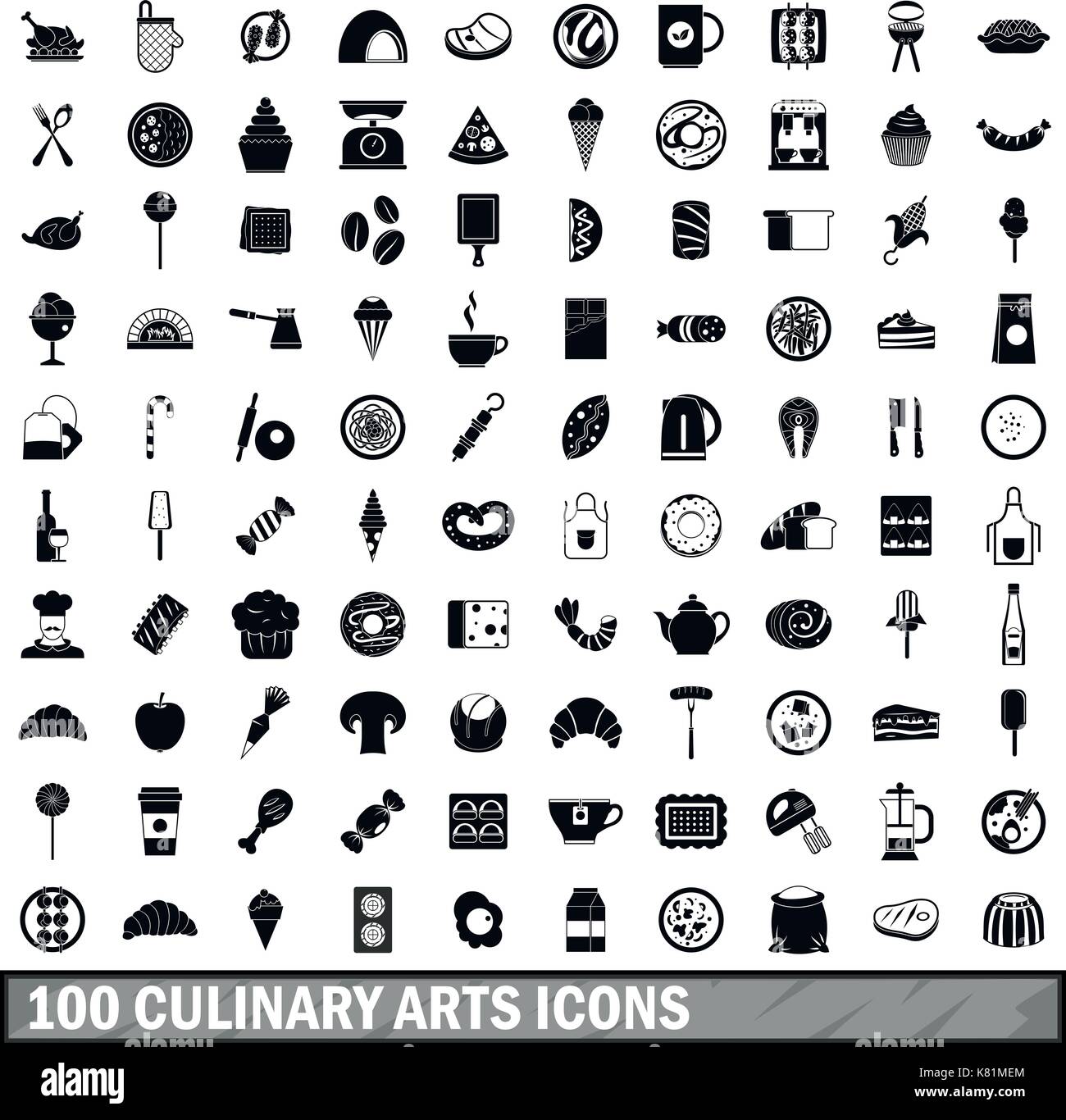 Culinary arts knife Stock Vector Images - Alamy