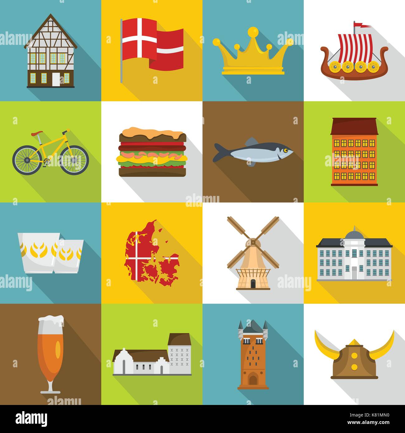 Denmark castle Stock Vector Images - Alamy