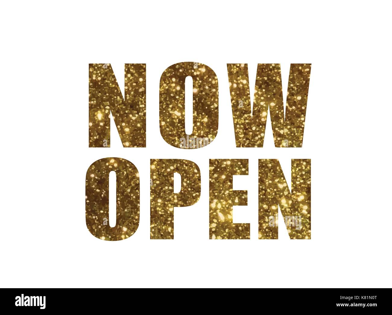 Golden bold font hi-res stock photography and images - Alamy