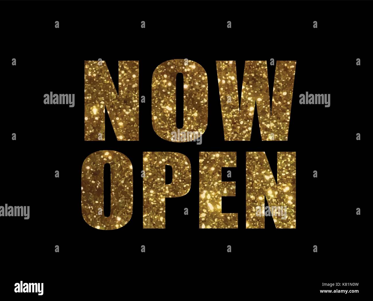 Golden bold font hi-res stock photography and images - Alamy