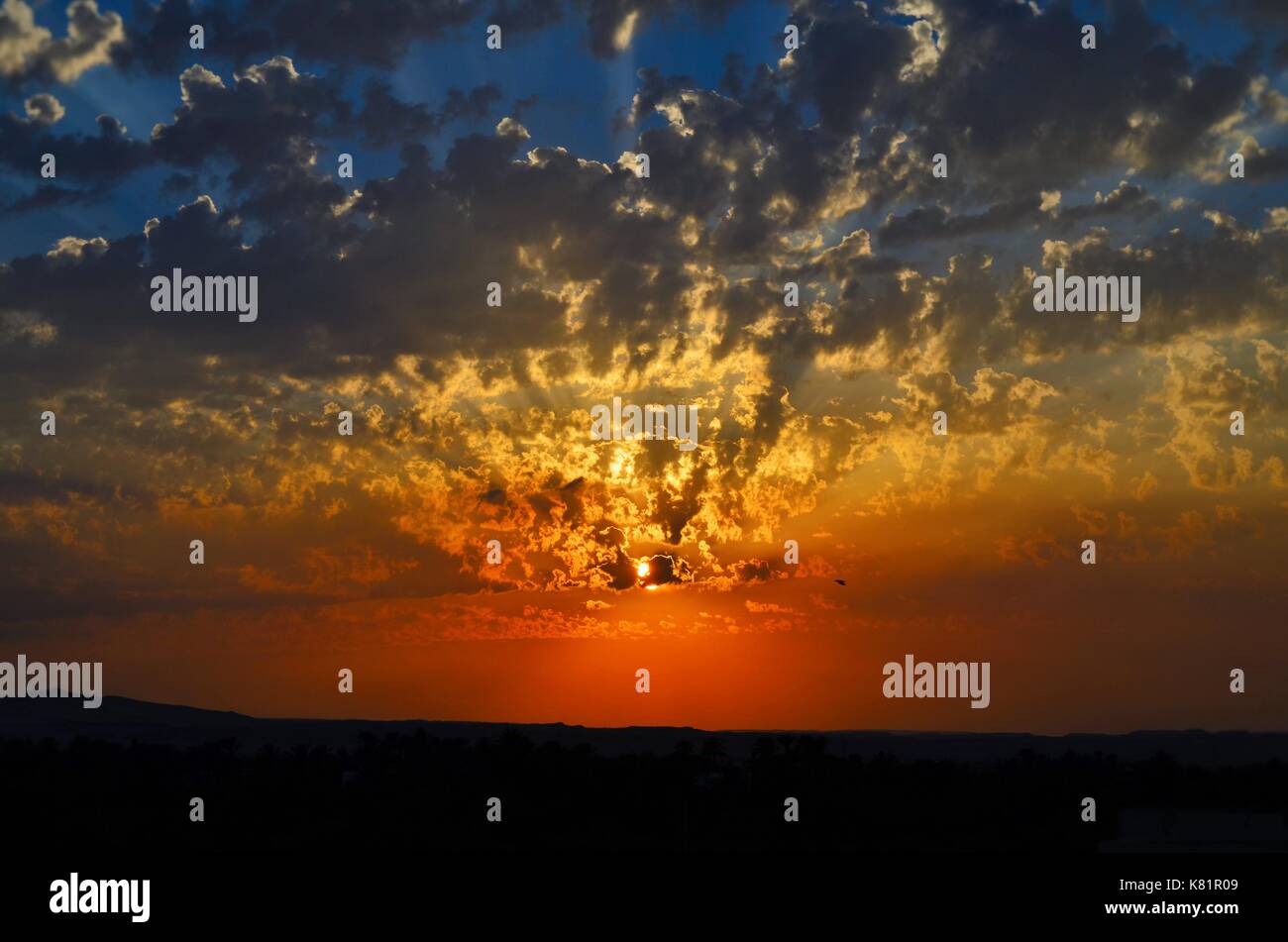 Dahab - Egypt - Sunset - Night Stock Photo - Alamy