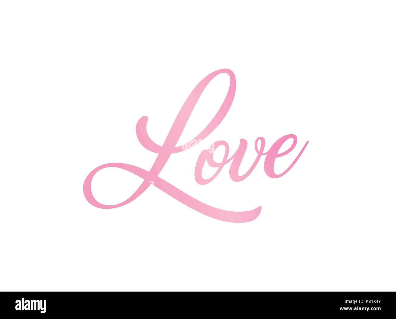 Pink Word Stock Vector Images - Alamy