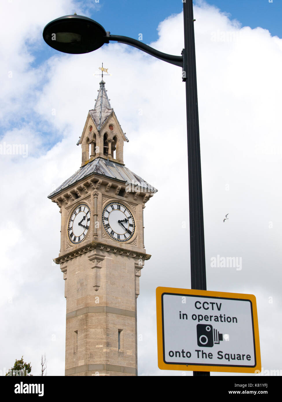 Prince Albert Memorial Clock in Barnstaple, Devon, UK Stock Photo - Alamy