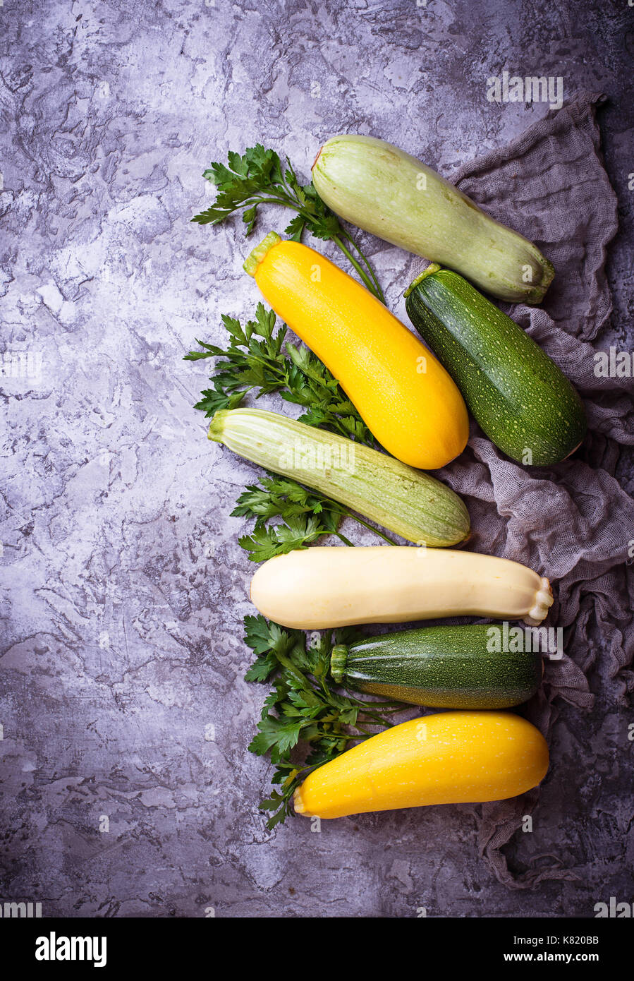 Summer squash assortment hi-res stock photography and images - Alamy