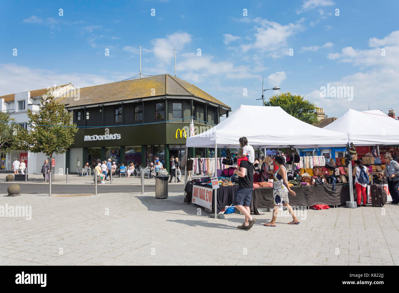 Town centre clacton on sea hi-res stock photography and images - Alamy