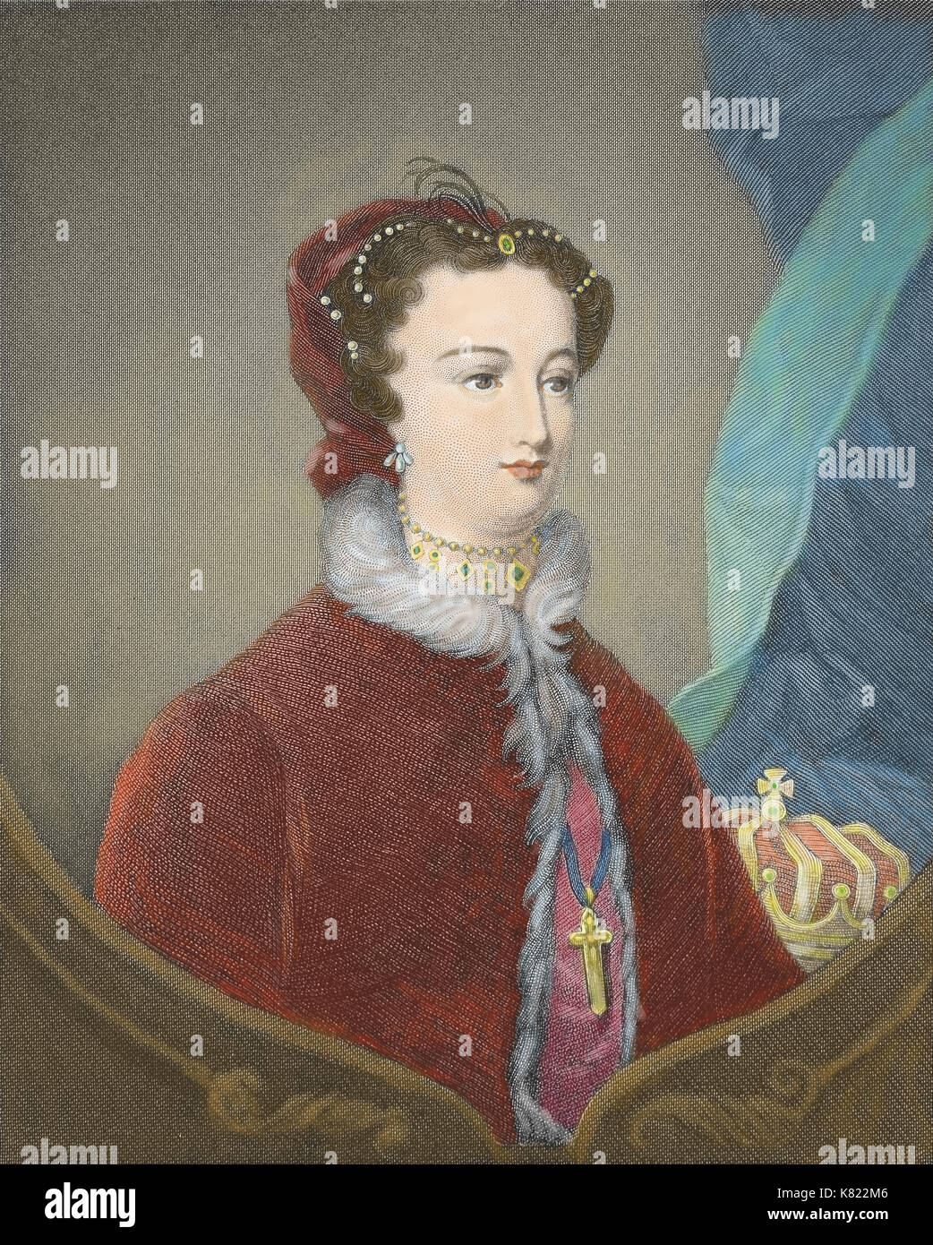 The crown of queen mary hi-res stock photography and images - Alamy