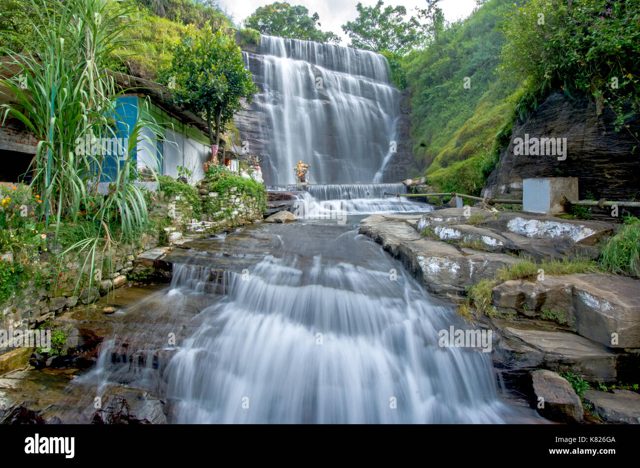 Waterfalls in Sri Lanka Stock Photo - Alamy