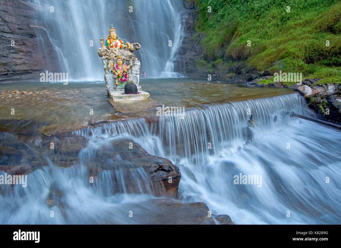 Waterfalls in Sri Lanka Stock Photo - Alamy