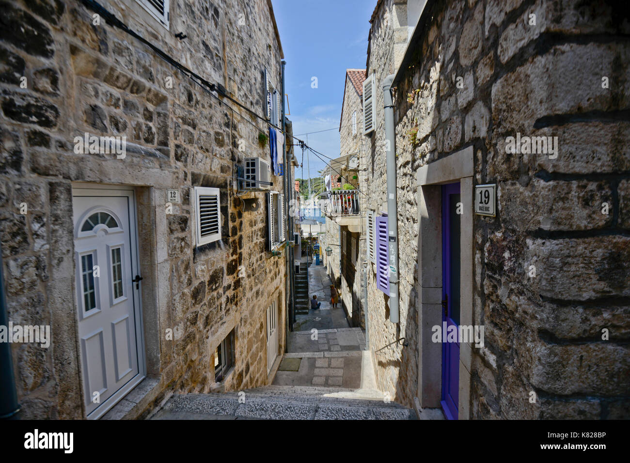 Hvar old town hi-res stock photography and images - Alamy