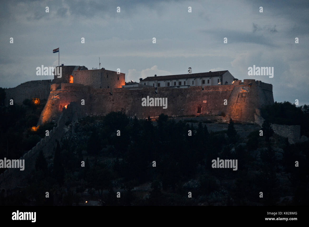 Hvar fortress hi-res stock photography and images - Alamy