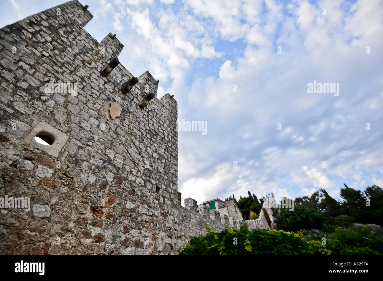 Hvar Fortress (Fortica), Croatia Stock Photo - Alamy
