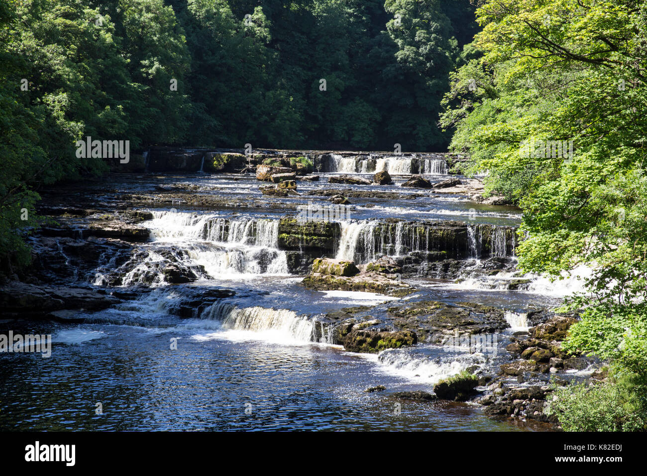 Aysgarth Falls Yorkshire Dales Stock Photo - Alamy